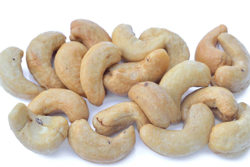 Cashew nut stock image. Image of macro, edible, chips - 20454757