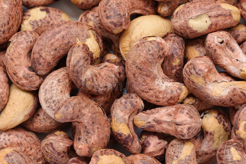 Cashew Nut Food Texture Background Stock Image - Image of cashew ...
