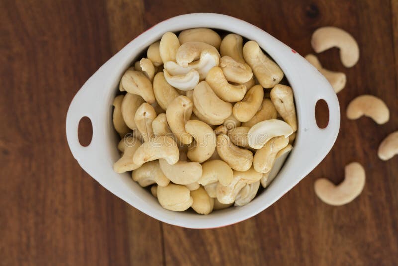Cashew nuts top view stock image. Image of cashews, nuts - 85970085