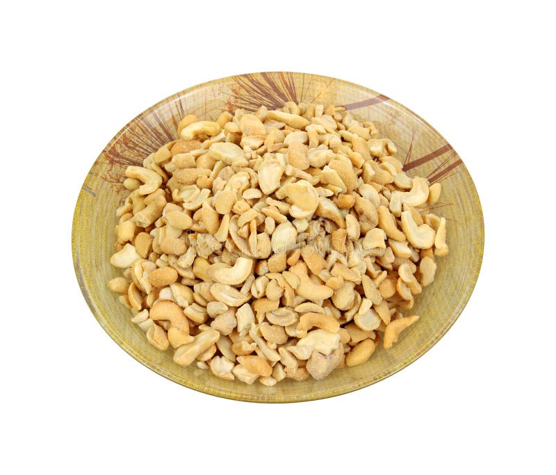 Cashew Pieces Overhead View Stock Image - Image of overhead, design ...