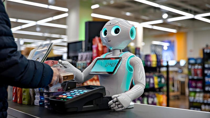 Robot Cashier Russia Robotic Cashier | Sputnik Mediabank