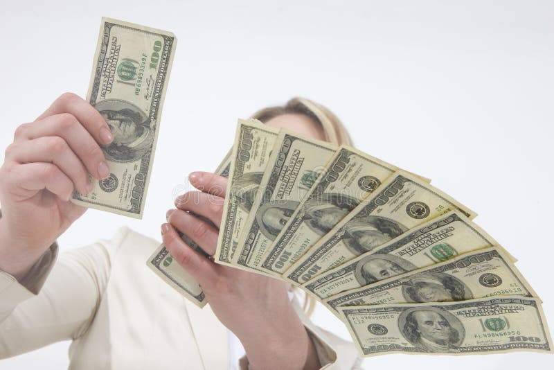 Cashing in stock image. Image of aquisition, occupation - 9726863