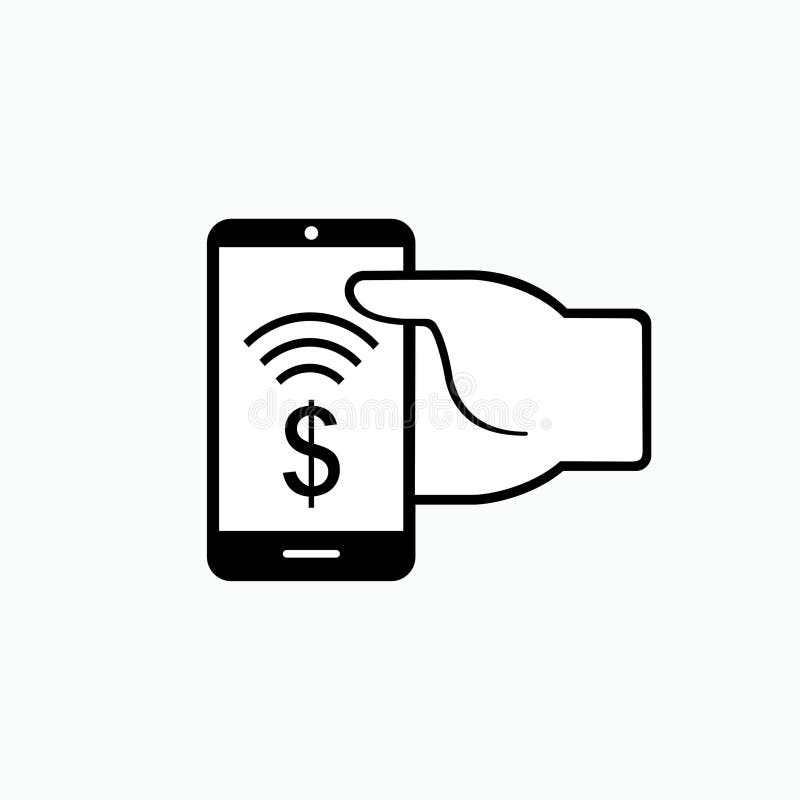 Cashless Icon. Modern Payment Methods Symbol - Vector Stock ...