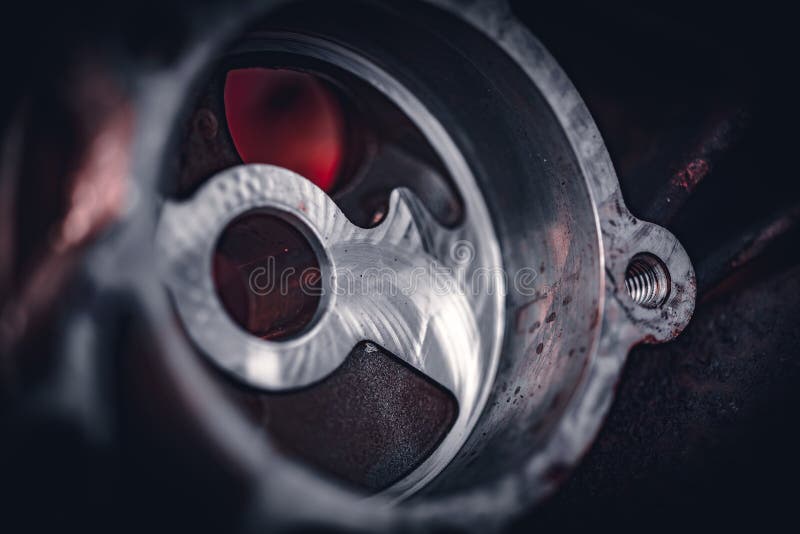 Casing of a High Pressure Hydraulic Oil Pump of Modern Vehicle Engine ...