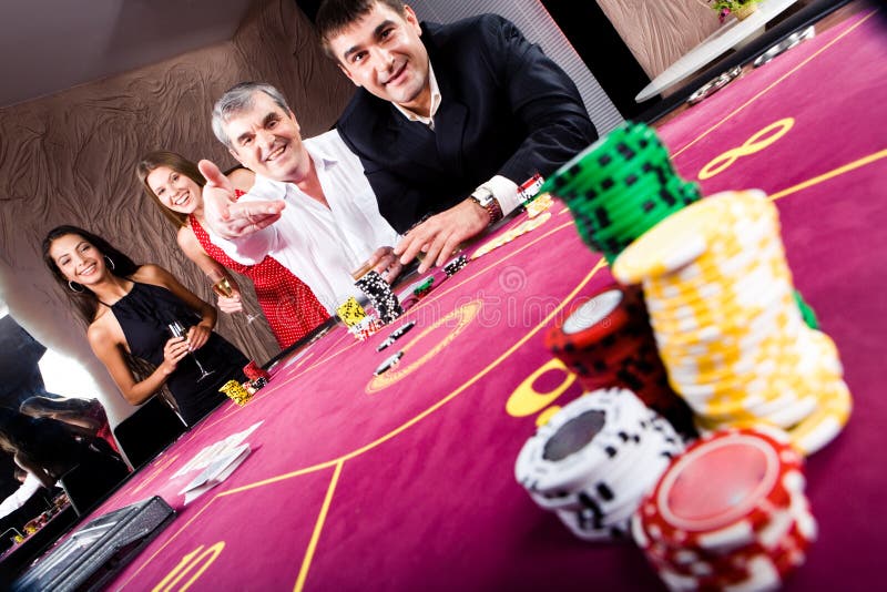 Gambling stock photo. Image of fortune, attractive, people - 6288378