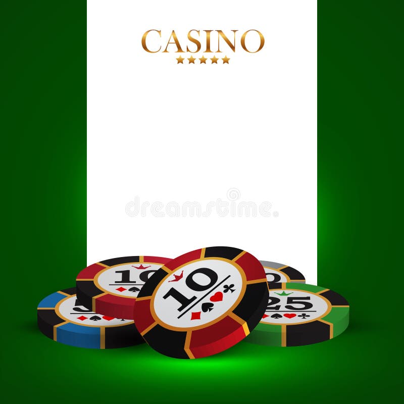Casino advertising design stock vector. Illustration of clubs - 92544775