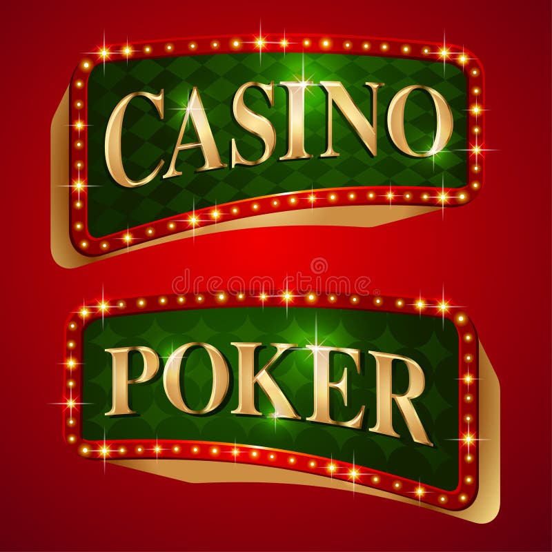 Casino banners stock vector. Illustration of shinny, drawing - 15164936