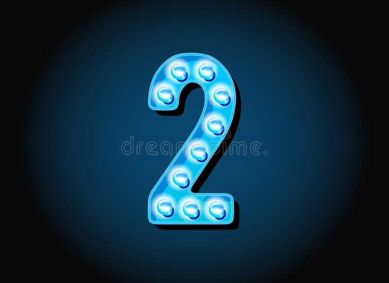 Digits and Numbers Set with Floral Stock Vector - Illustration of five ...