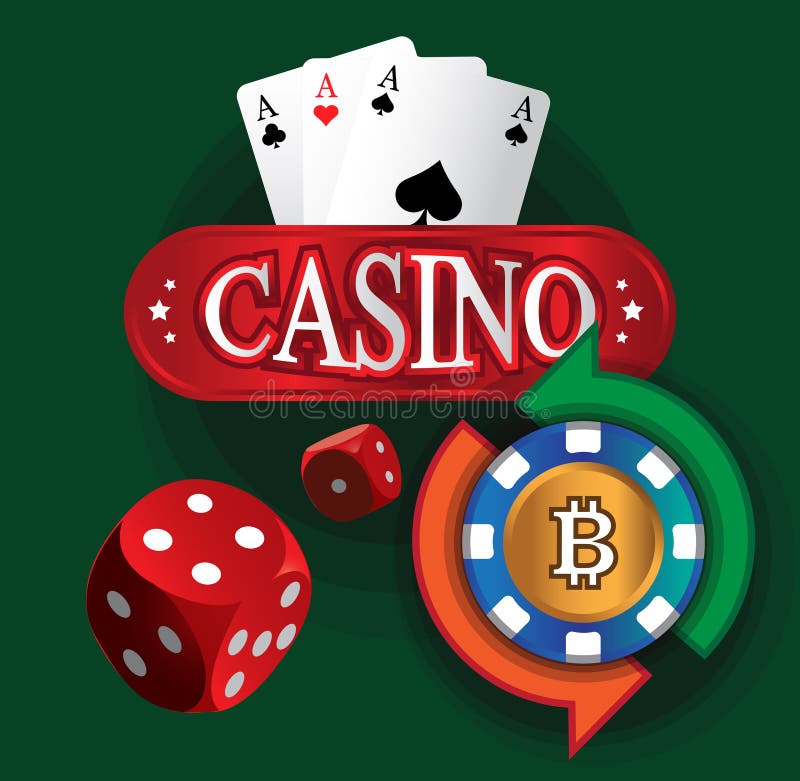 Casino Coin Design stock vector. Illustration of card - 77595124