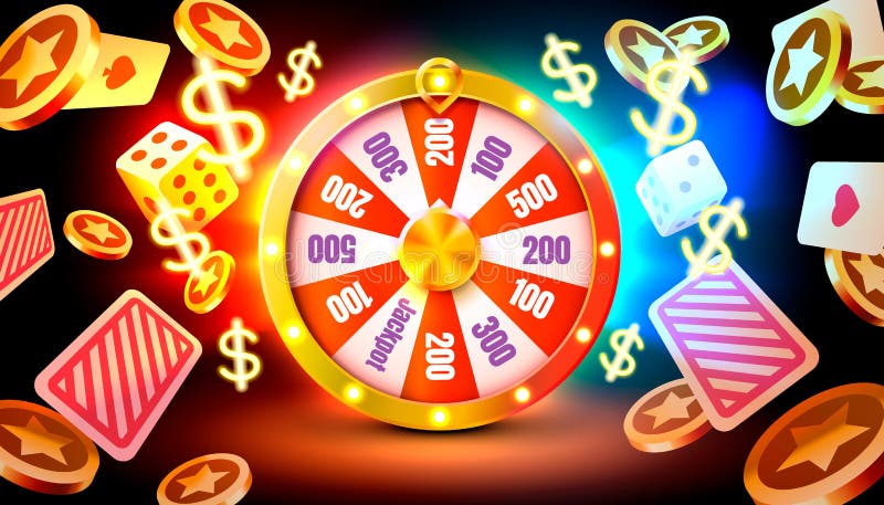 Casino Fortune Machine Winner, Jackpot Fortune of Luck, Win Banner ...