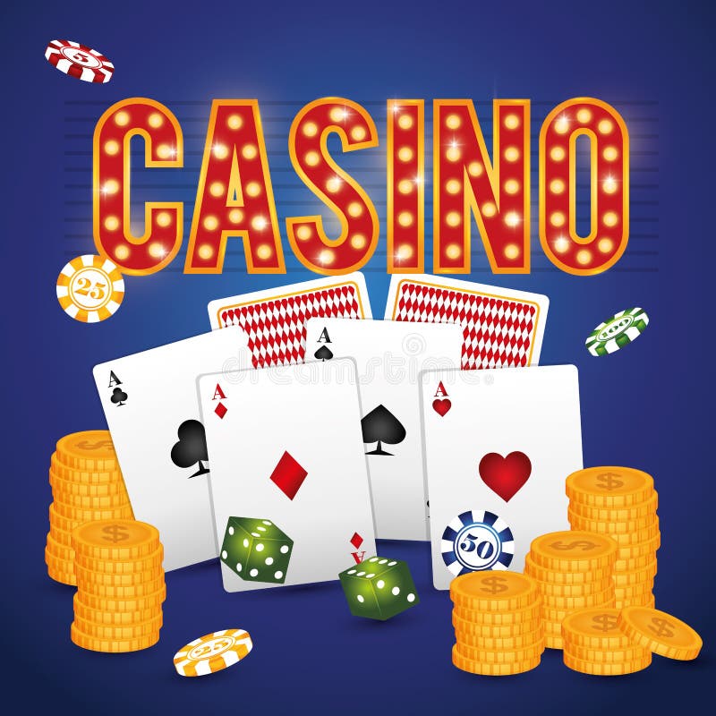 Casino gambling game stock vector. Illustration of rich - 63367834