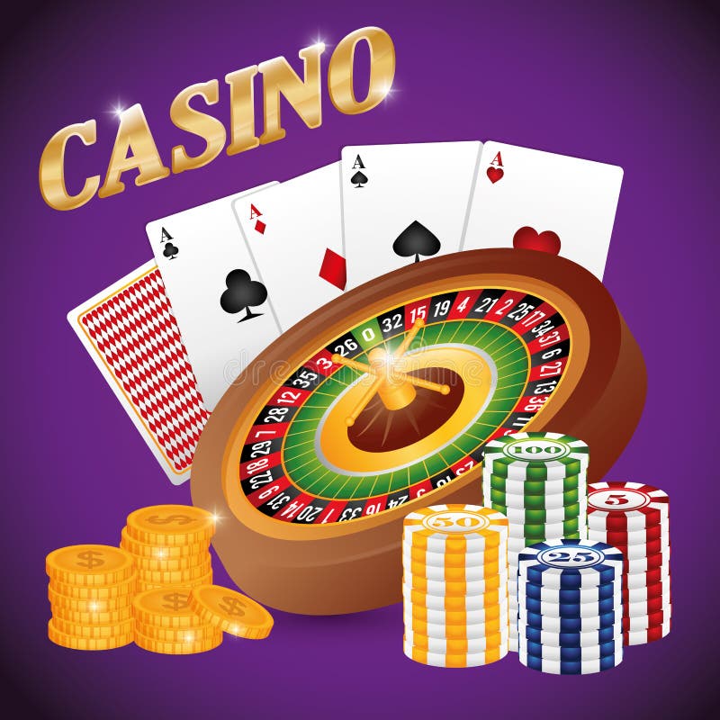 Casino gambling game stock illustration. Illustration of gaming - 63367891