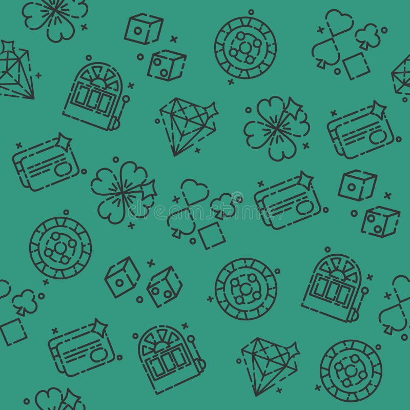 Casino icons design stock vector. Illustration of success - 64198004