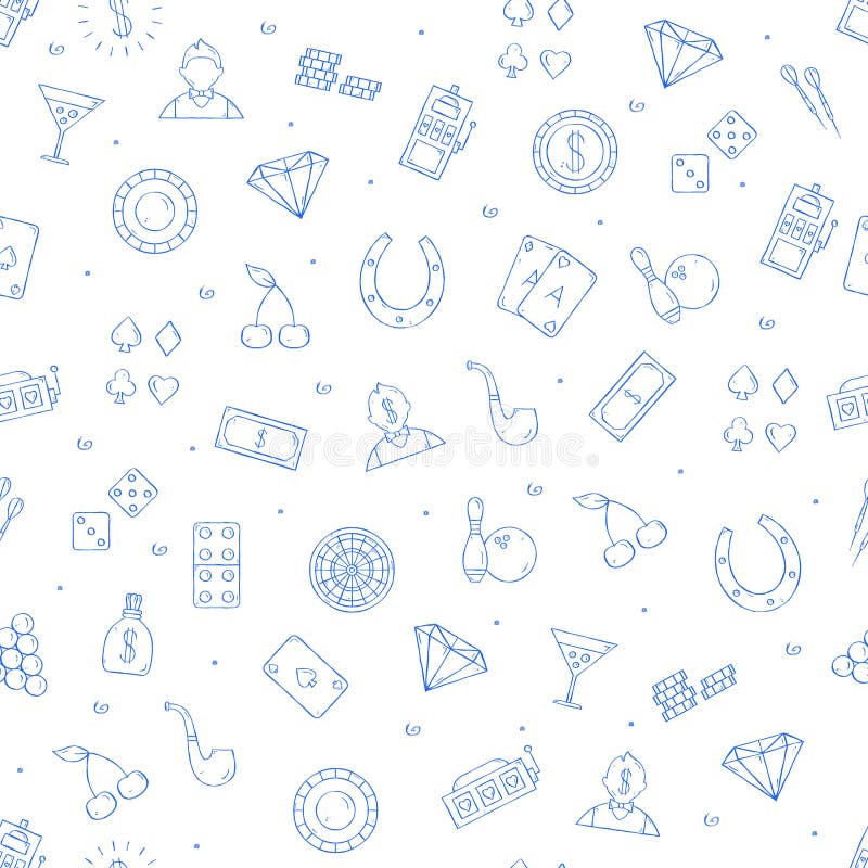 Casino icons design stock vector. Illustration of success - 64198004