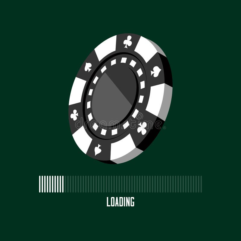 Casino loading bar stock vector. Illustration of digitally - 93511001