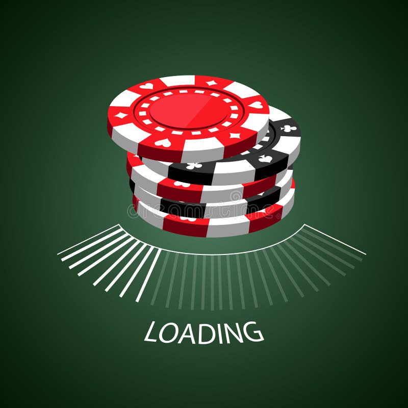 Casino loading bar stock vector. Illustration of computer - 93510948