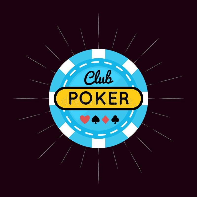 Casino, Poker Chip Design with Card Stock Illustration - Illustration ...