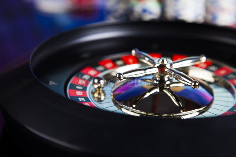 Casino - Roulette & Chips Stock Photo - Image of casino, gamble: 4696648
