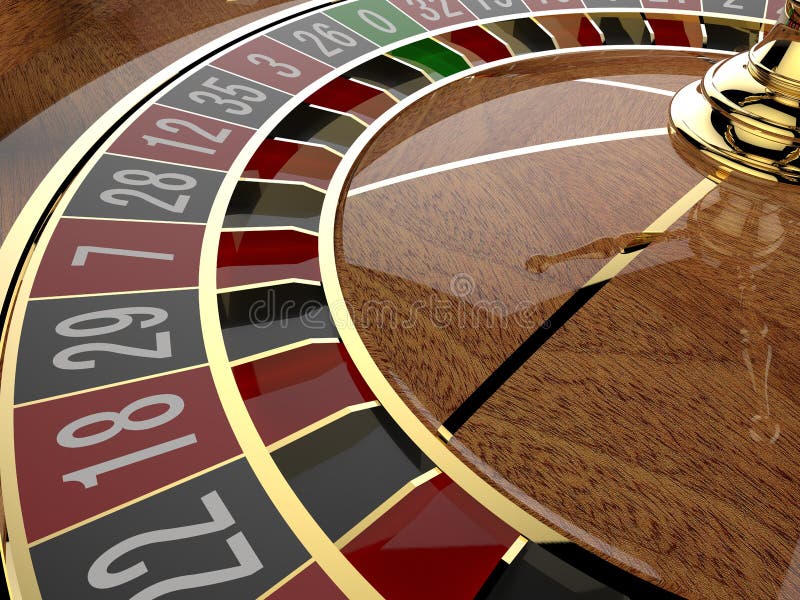 Casino roulette wheel stock image. Image of good, macro - 72609315