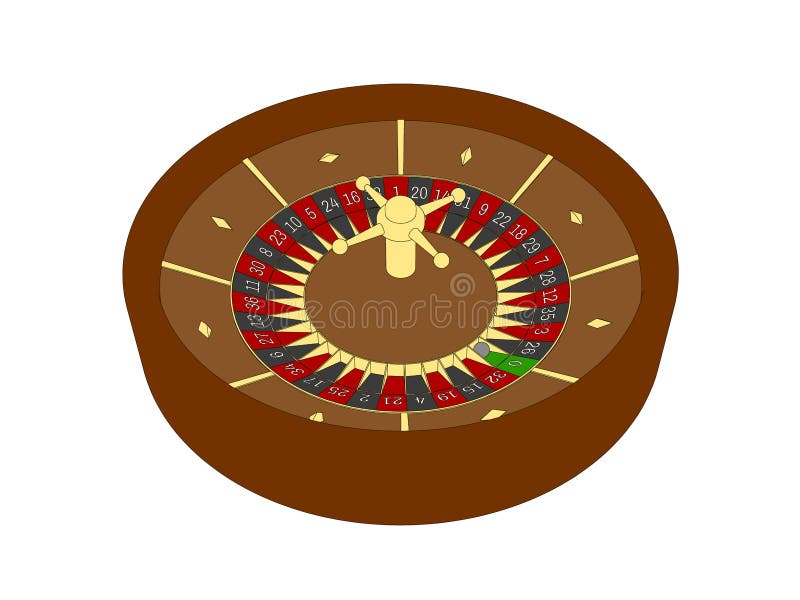 Roulette Wheel Outline Stock Illustrations – 1,712 Roulette Wheel ...