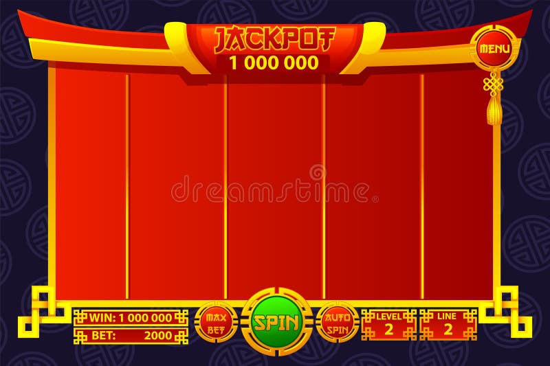 Casino Slot Machine Game UI Design, Gambling Mobile App Concept for the ...