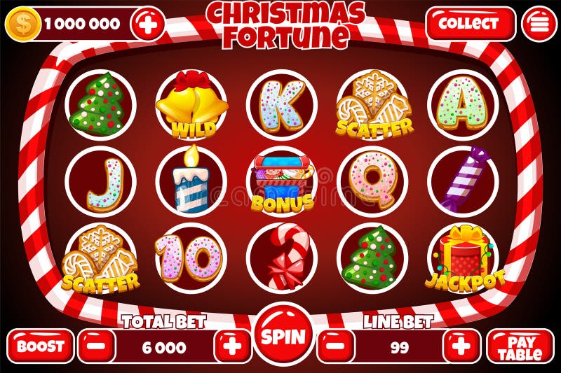 Casino Slot Machine, Game UI Design, Gambling Mobile App Concept for ...