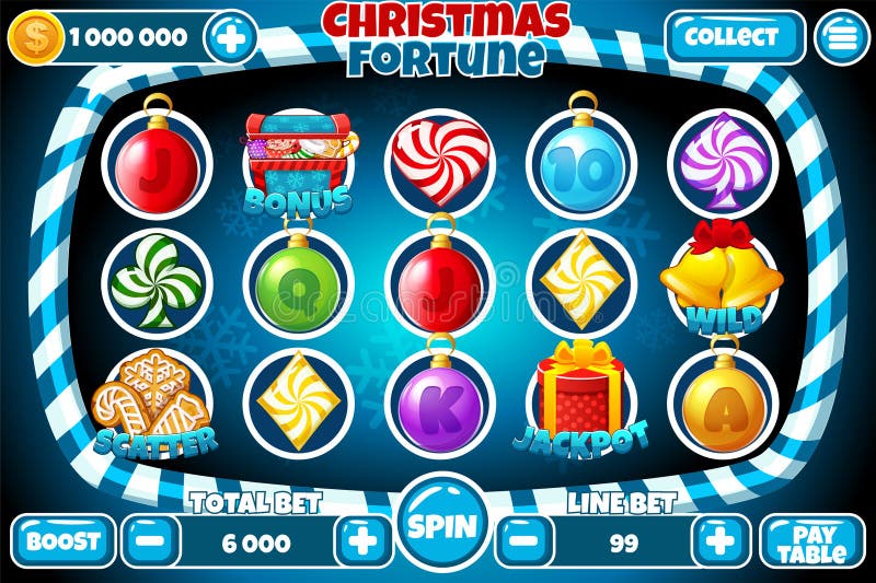 Casino Slot Machine, Game UI Design, Gambling Mobile App Concept for ...