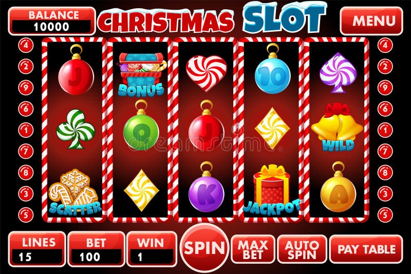 Casino Slot Machine, Game UI Design, Gambling Mobile App Concept for ...