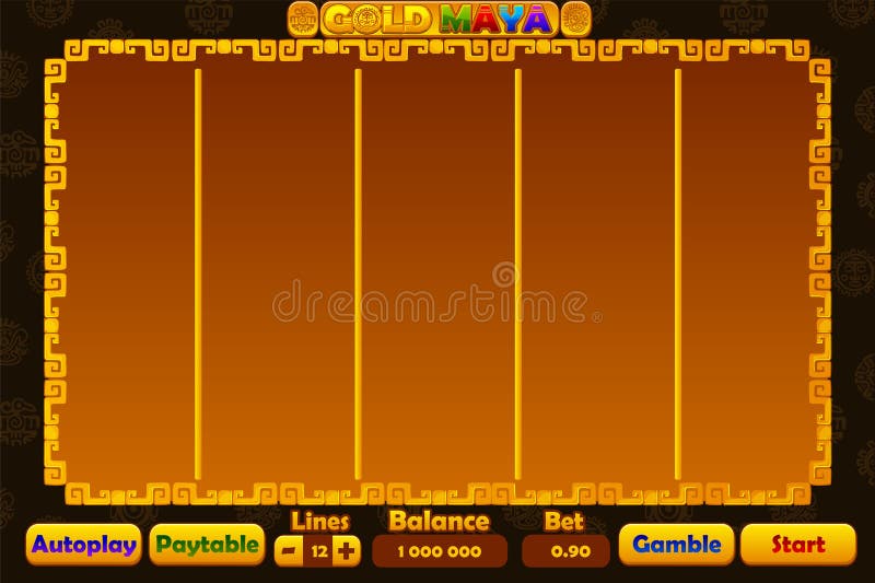 Casino Slot Machine Game UI Design, Gambling Mobile App Concept for the ...