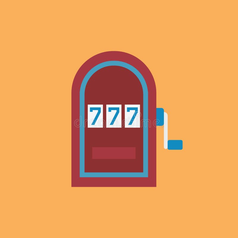 Casino Slot Machine. Vector Illustration Decorative Design Stock Vector ...