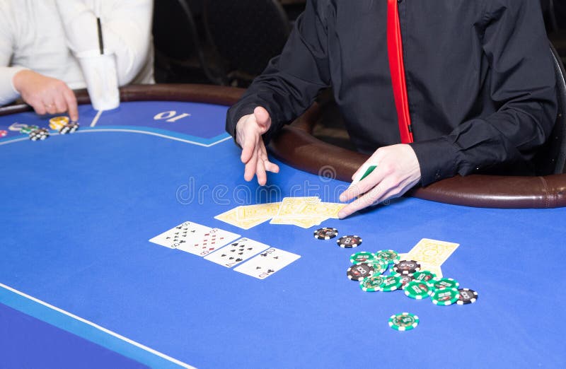 Casino Table Game Bet Entertainment Leisure Risk Stock Image - Image of ...