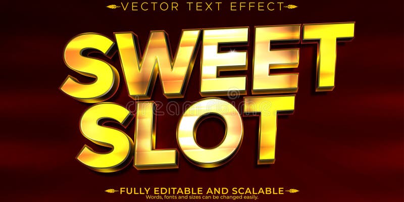 Casino Text Effect, Editable Slot and Royal Customizable Font Style ...