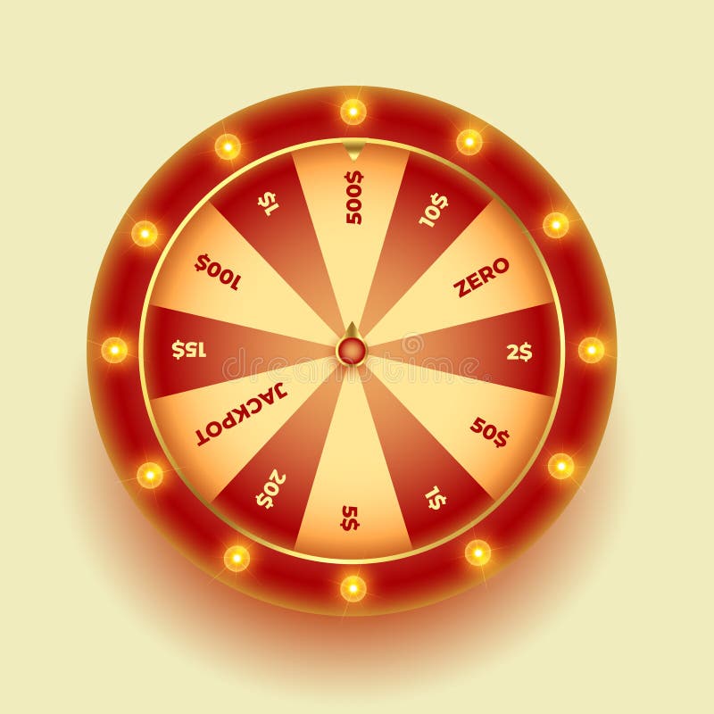 Casino Themed Fortune Wheel Background for Gamblers Stock Photo - Image ...