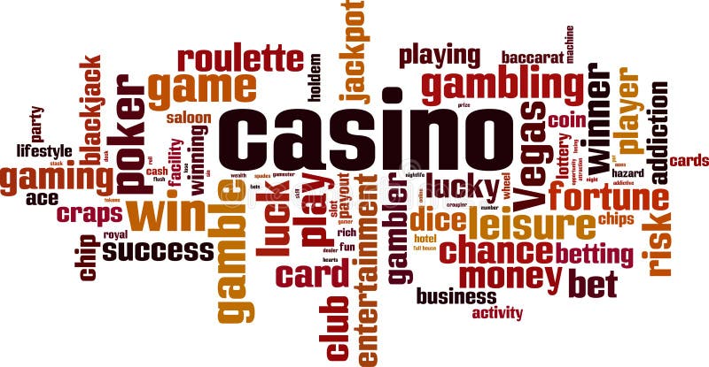 Jackpot word cloud stock vector. Illustration of casino - 260726847