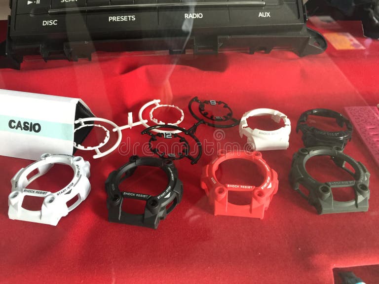 Casio G-shock part editorial stock image. Image of minute - 51184664