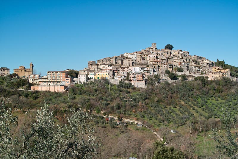 Casperia stock photo. Image of casperia, landscape, italy - 17723988