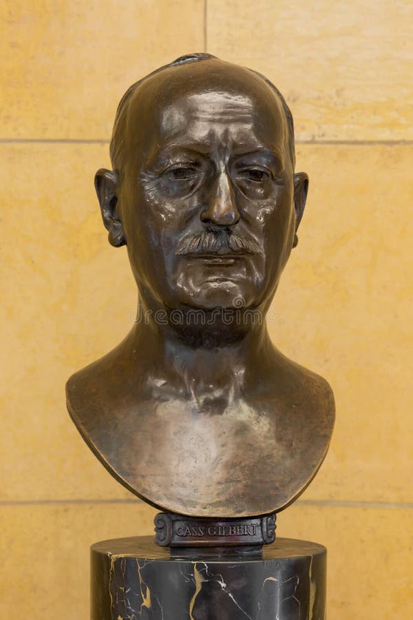 Cass Gilbert statue editorial photography. Image of minneapolis - 101301937