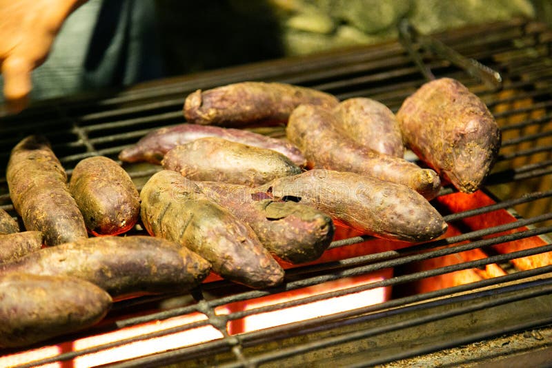 Cassava Burned on the Stove Stock Image - Image of meal, roast: 153713543