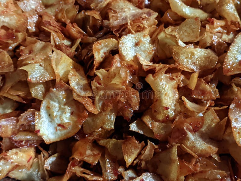 Cassava Chips are Delicious, Crunchy and Nutritious, Abstract ...