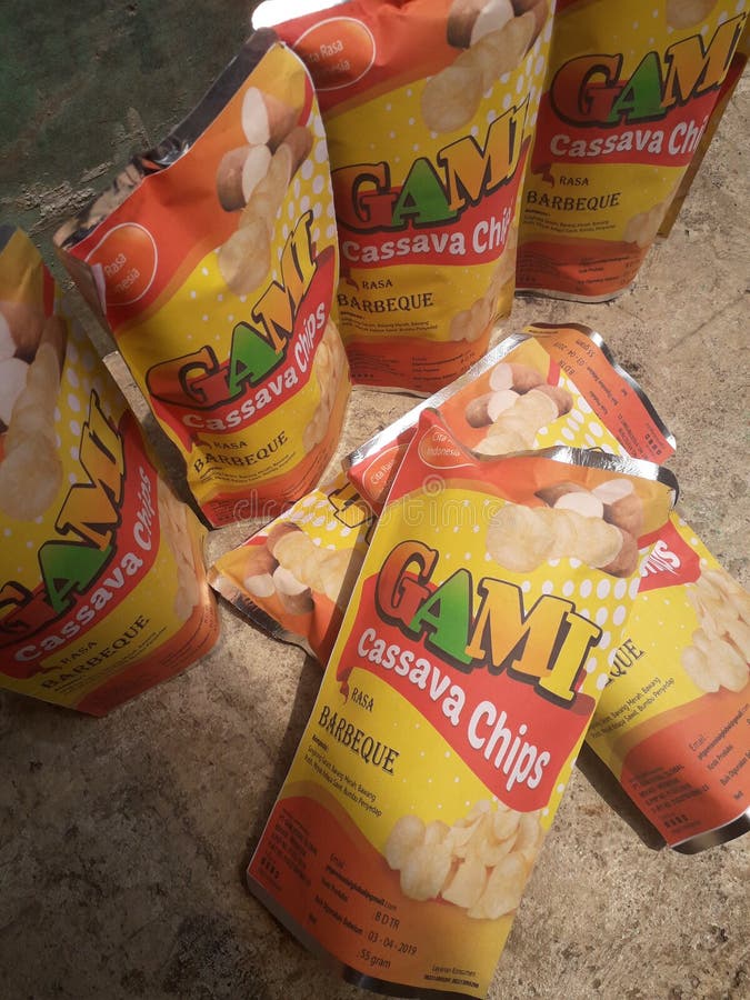 Cassava Chips rasa baru editorial stock photo. Image of rasa - 115519318