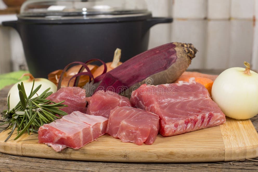 Casserole with Vegetables for Fighting Stock Image - Image of cook ...