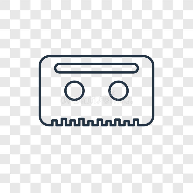 Audio Cassette Icon Transparent Background Stock Illustrations – 206 ...