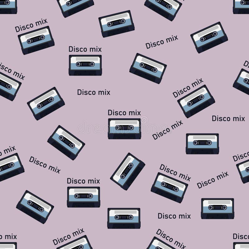 Cassette pattern stock illustration. Illustration of texture - 275963427
