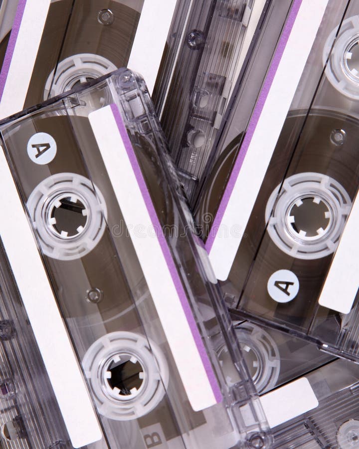 Cassette Tapes stock image. Image of cassettes, closeup - 3699429