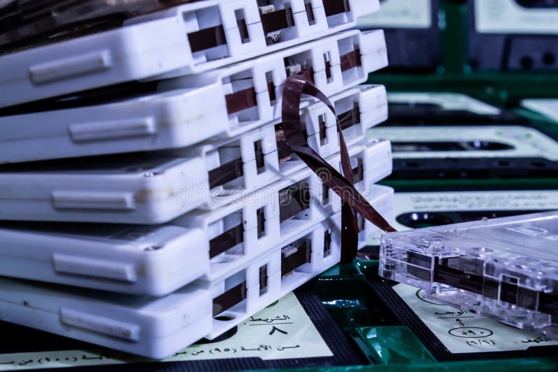 Cassette stock photo. Image of voice, recording, oldandnew - 134481780