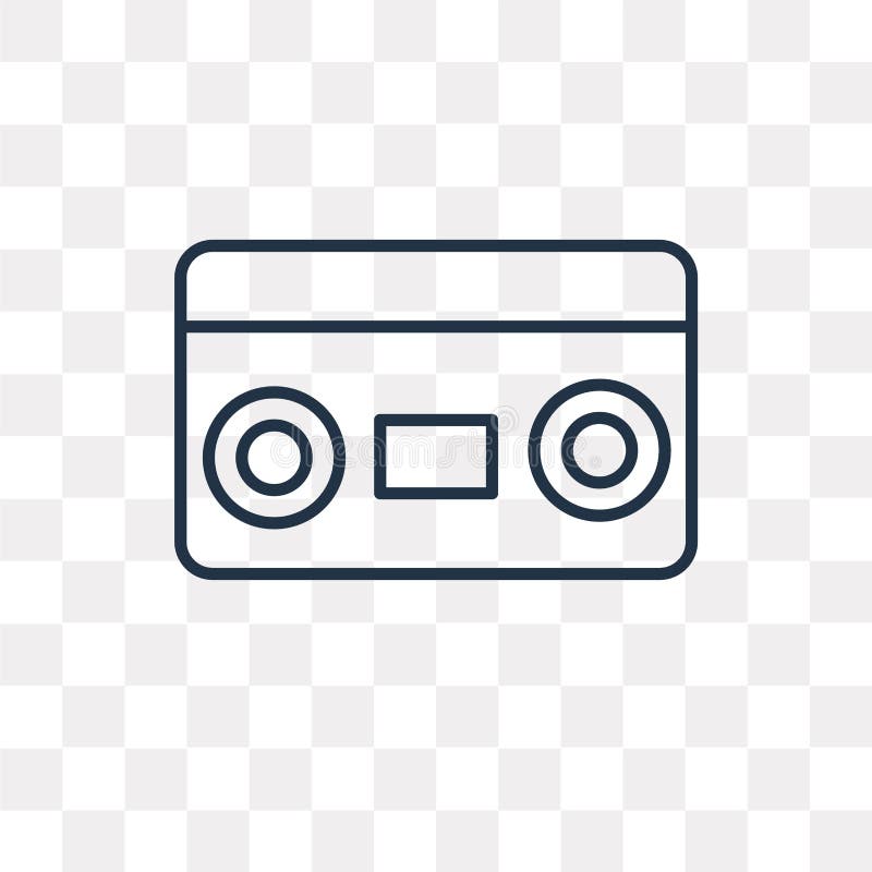 Audio Cassette Icon Transparent Background Stock Illustrations – 206 ...