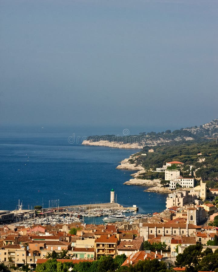 Cassis stock image. Image of holiday, blue, union, city - 25913347