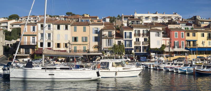 Cassis harbour stock photo. Image of coast, destination - 47207464