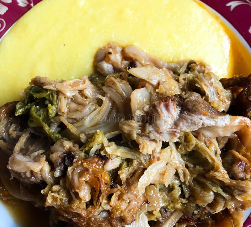 The Cassoeula: a Typical North Italian, Lombardy Preparation; a Stock ...