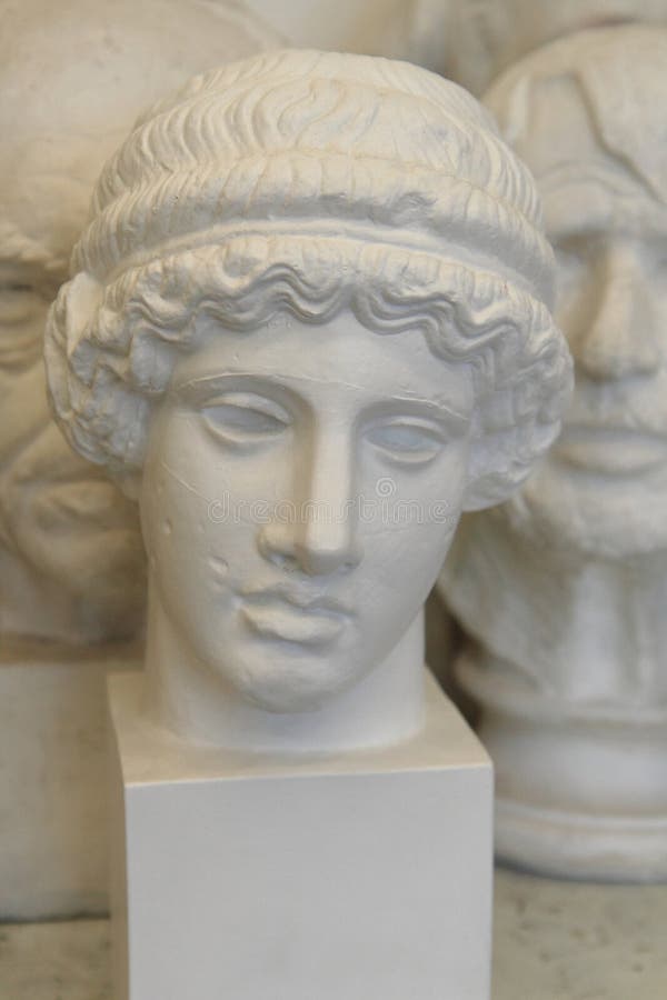 Cast heads and statues stock photo. Image of queen, craft - 56410238